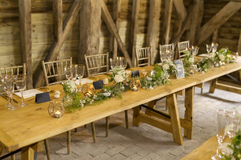 Copper - Place Settings Event Hire London & UK